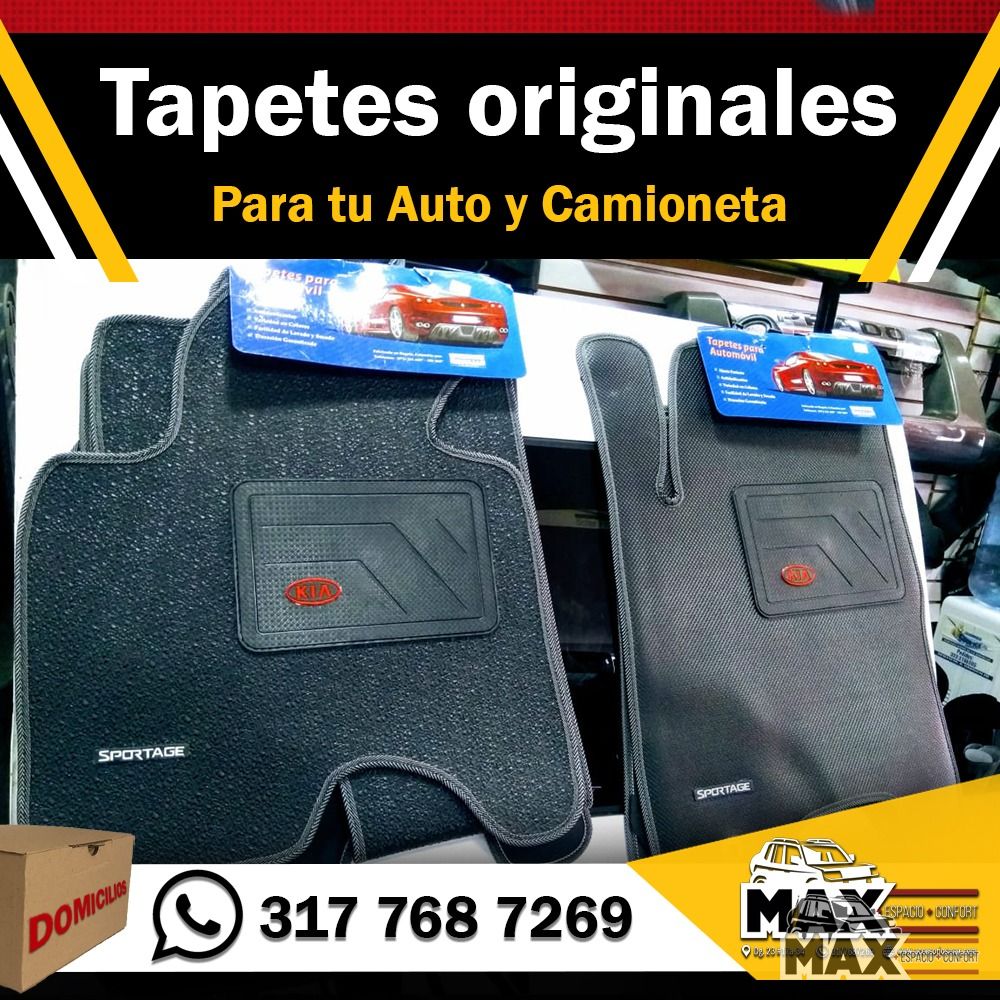 Tapete original para tu auto y camioneta - Accesorios MAX