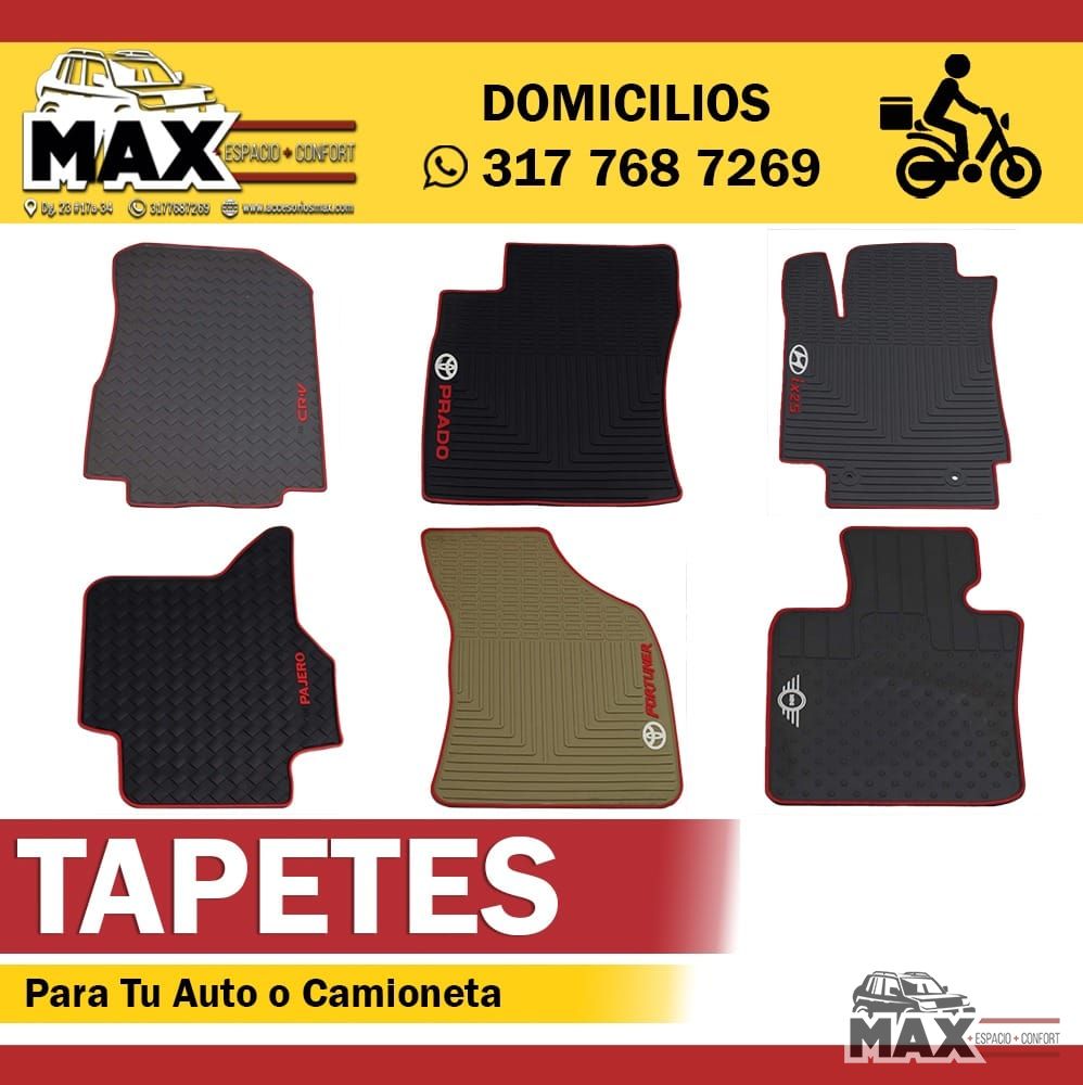 Tapete original para tu auto y camioneta - Accesorios MAX