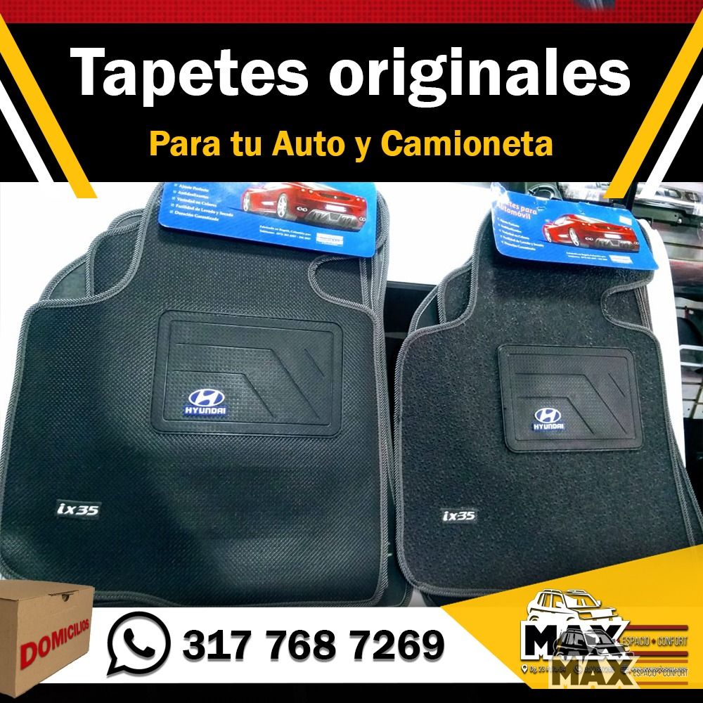 Tapete original para tu auto y camioneta - Accesorios MAX