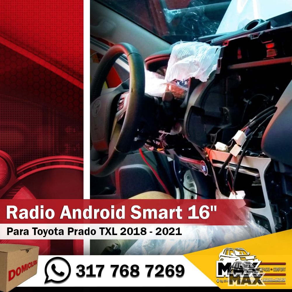 Radio android smart 16″ - Accesorios MAX